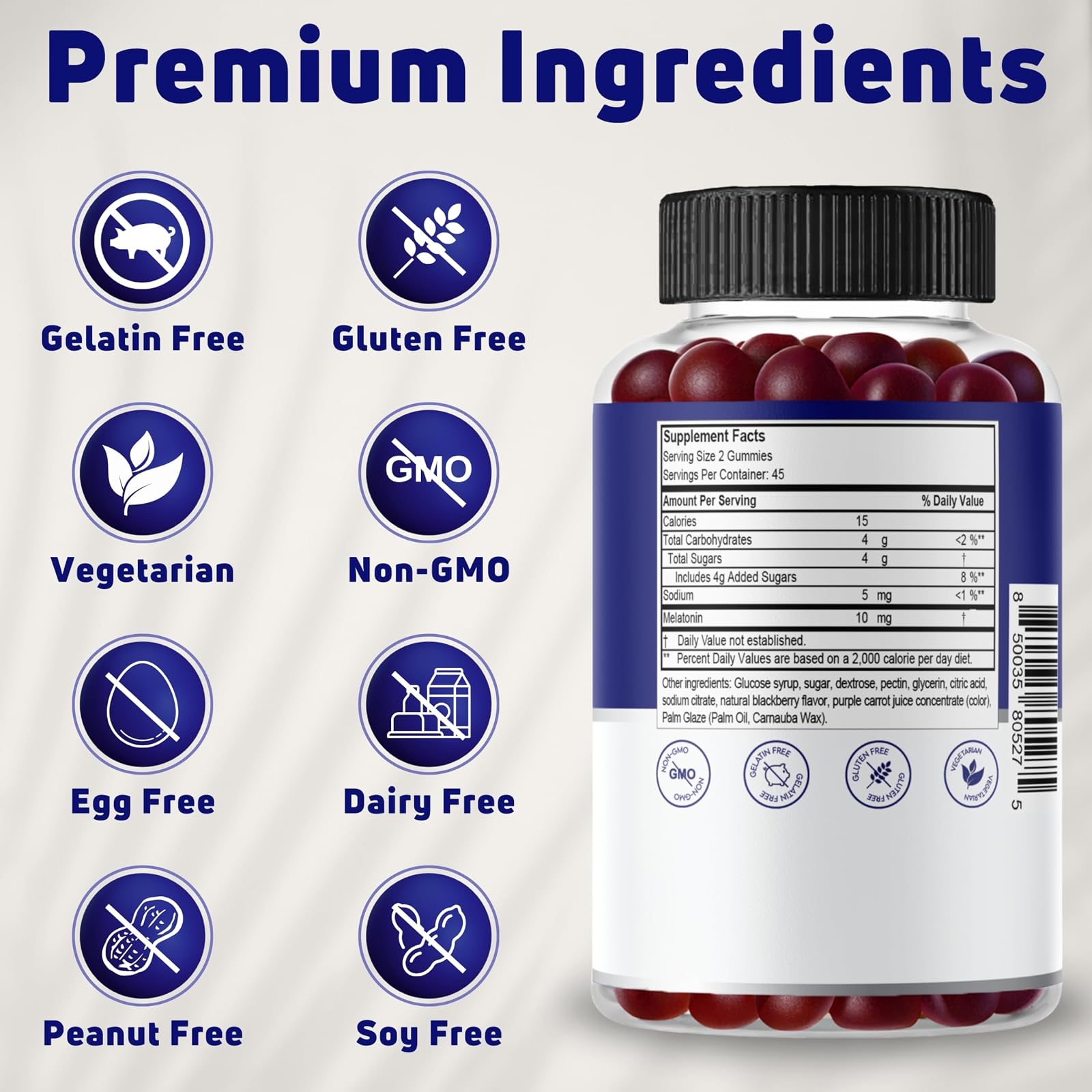 melatonin gummies for better sleep quality