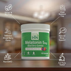 Melatonin gummies for better sleep quality