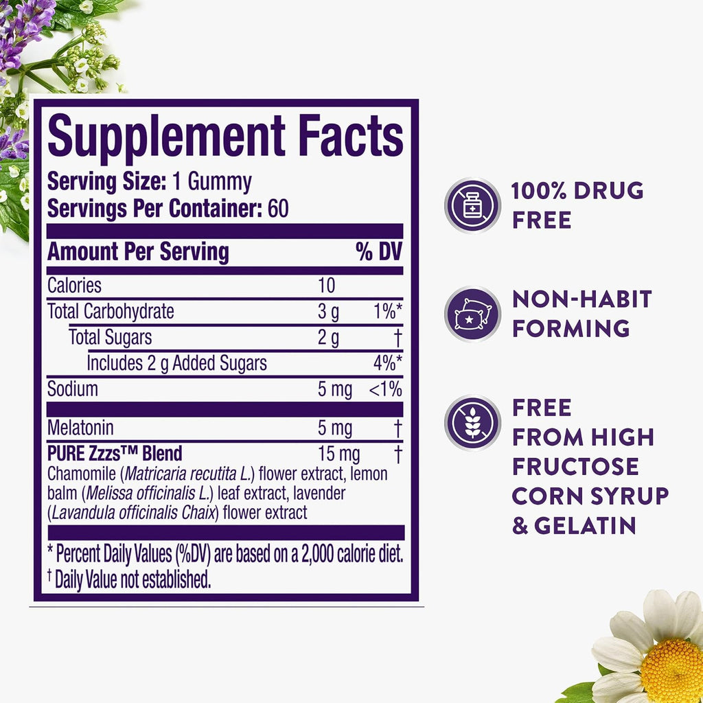 melatonin gummies for better sleep quality