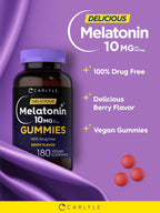 Melatonin gummies for better sleep routine