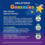 Melatonin gummies for better sleep