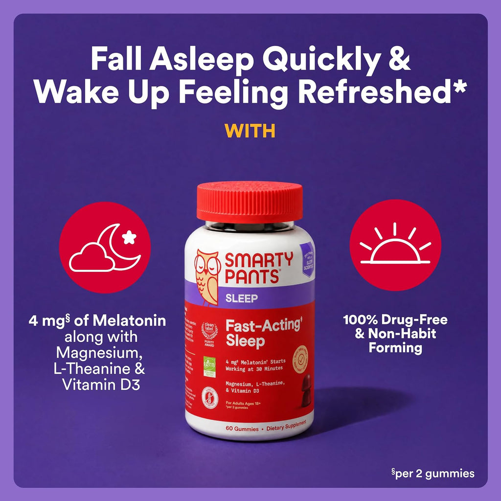 Melatonin gummies for better sleep