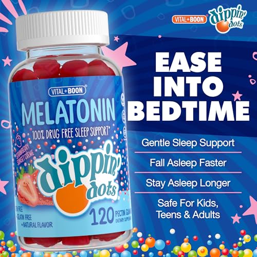 Melatonin gummies for better sleep