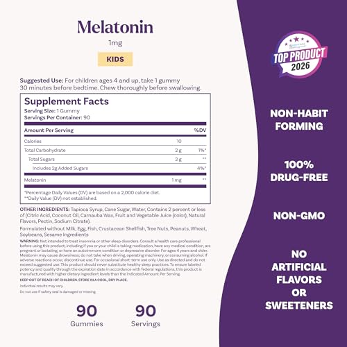 melatonin gummies for better sleep