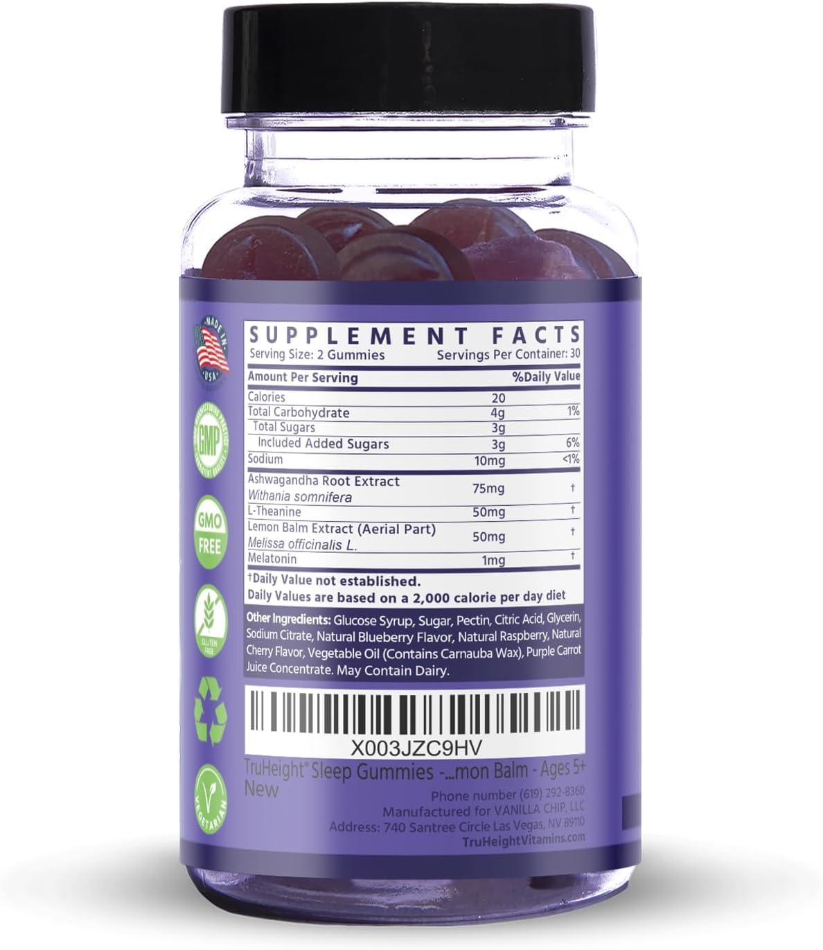 melatonin gummies for children