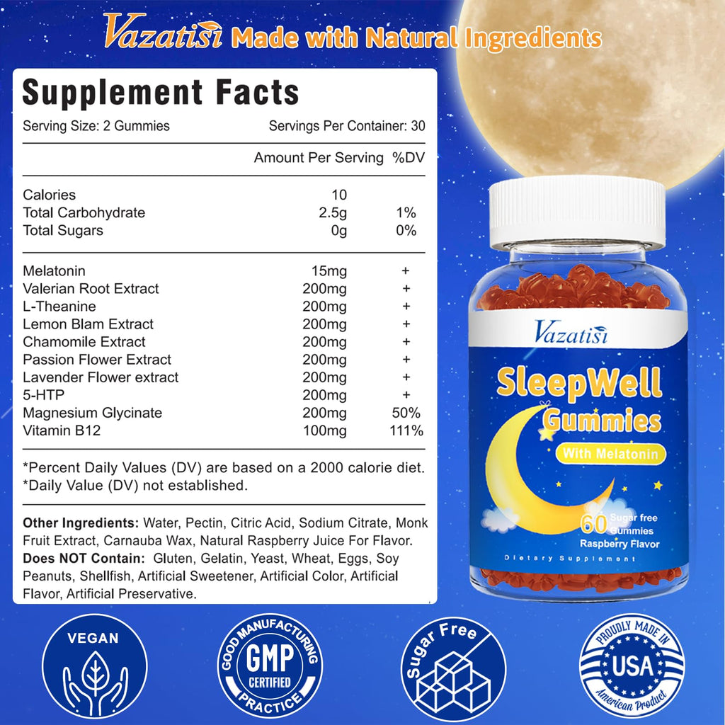 melatonin gummies for improved sleep quality