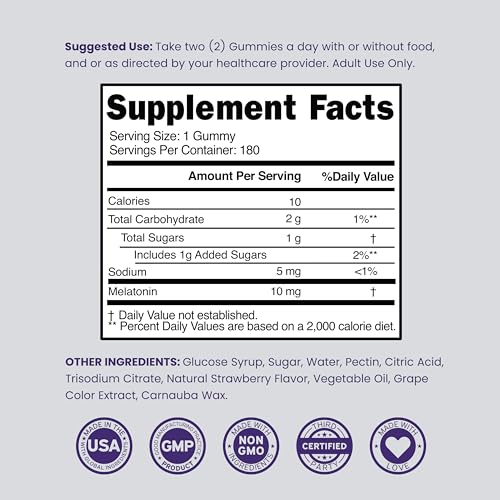 melatonin gummies for improved sleep routine