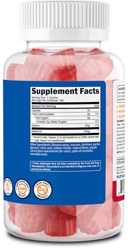 Melatonin gummies for joint support