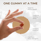 Melatonin gummies for relaxation and calm