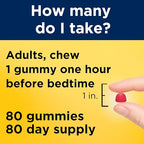 Melatonin gummies for restful nights