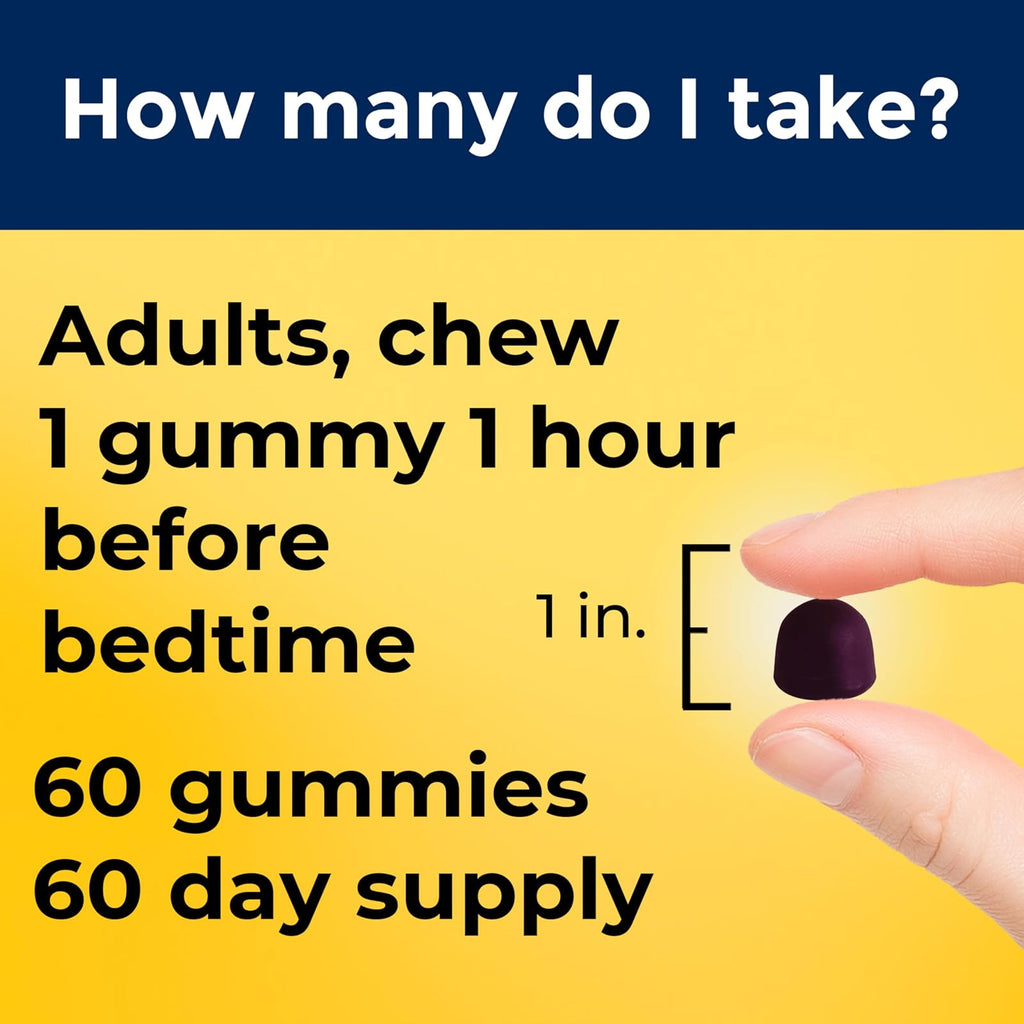 Melatonin gummies for restful nights