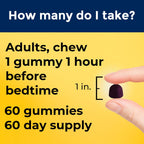 Melatonin gummies for restful nights