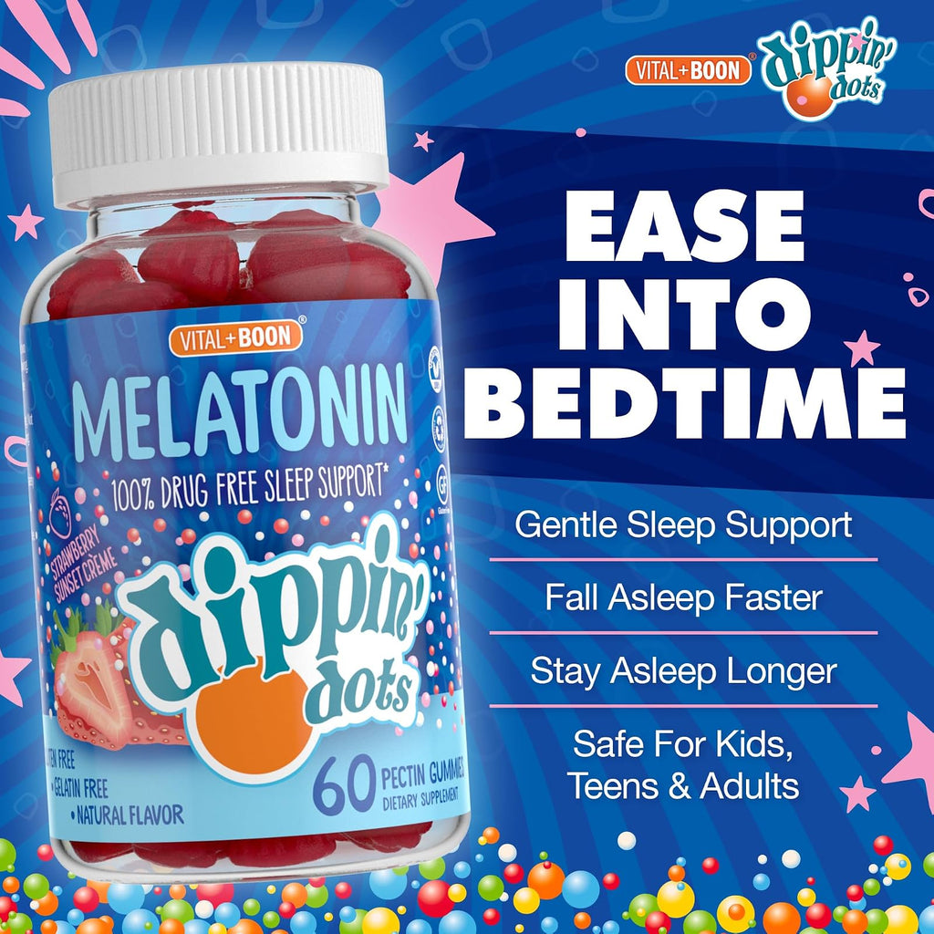 Melatonin gummies for restful nights