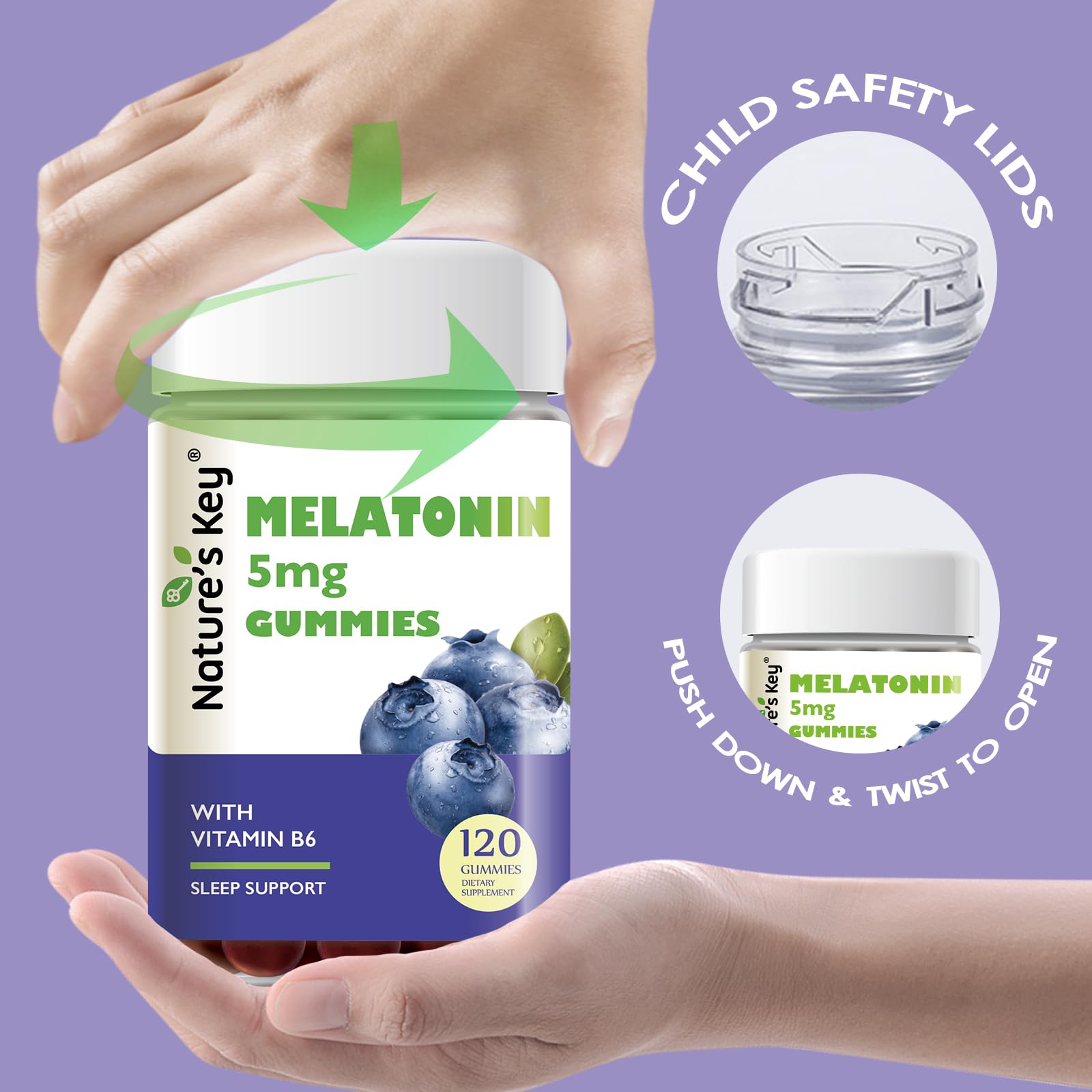 melatonin gummies support healthy sleep