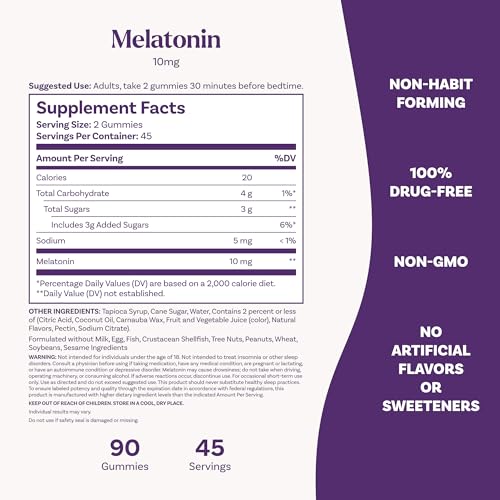 melatonin gummies support restful nights