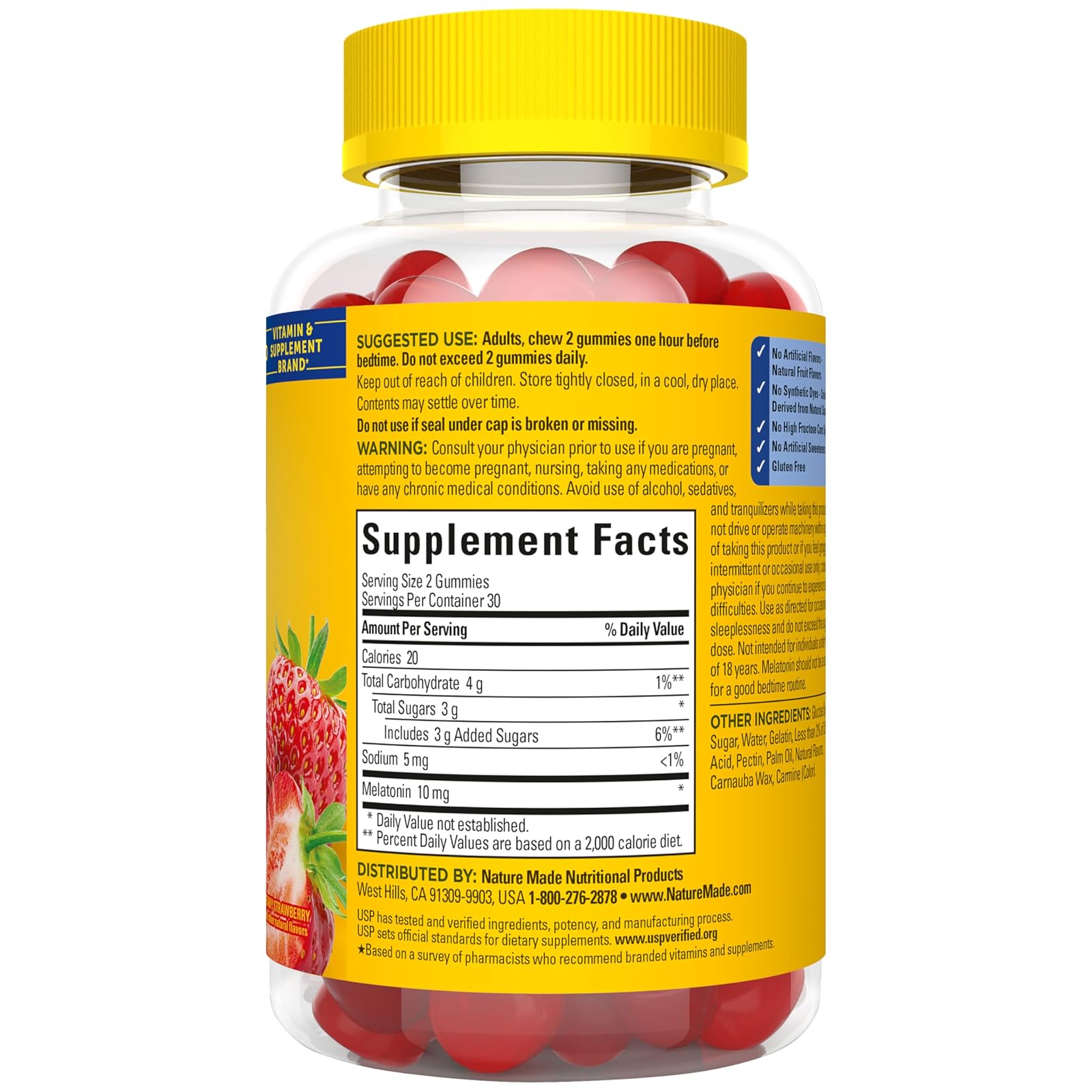 Melatonin gummies to help you fall asleep