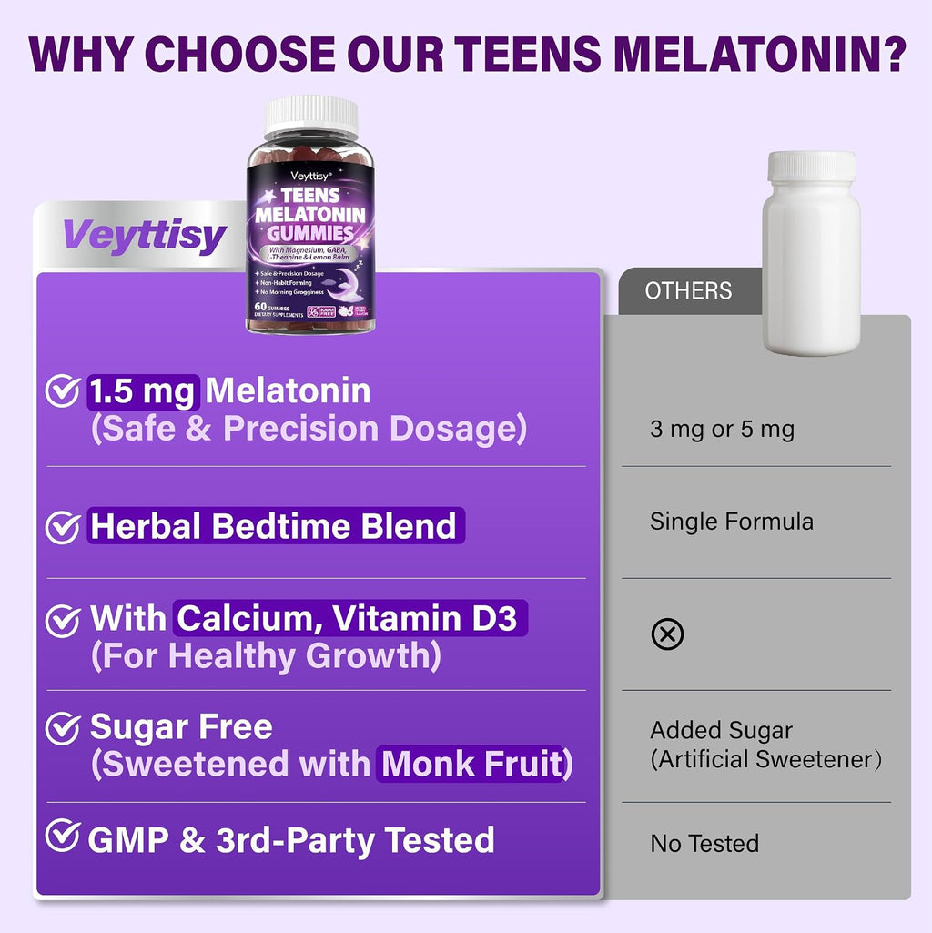 melatonin gummies to support healthy sleep