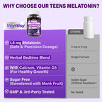 melatonin gummies to support healthy sleep