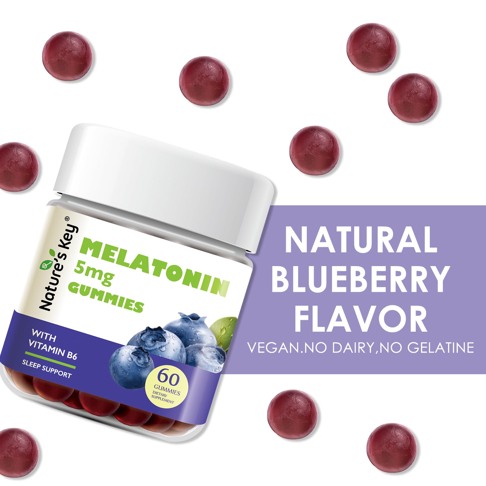 melatonin gummies to support sleep quality