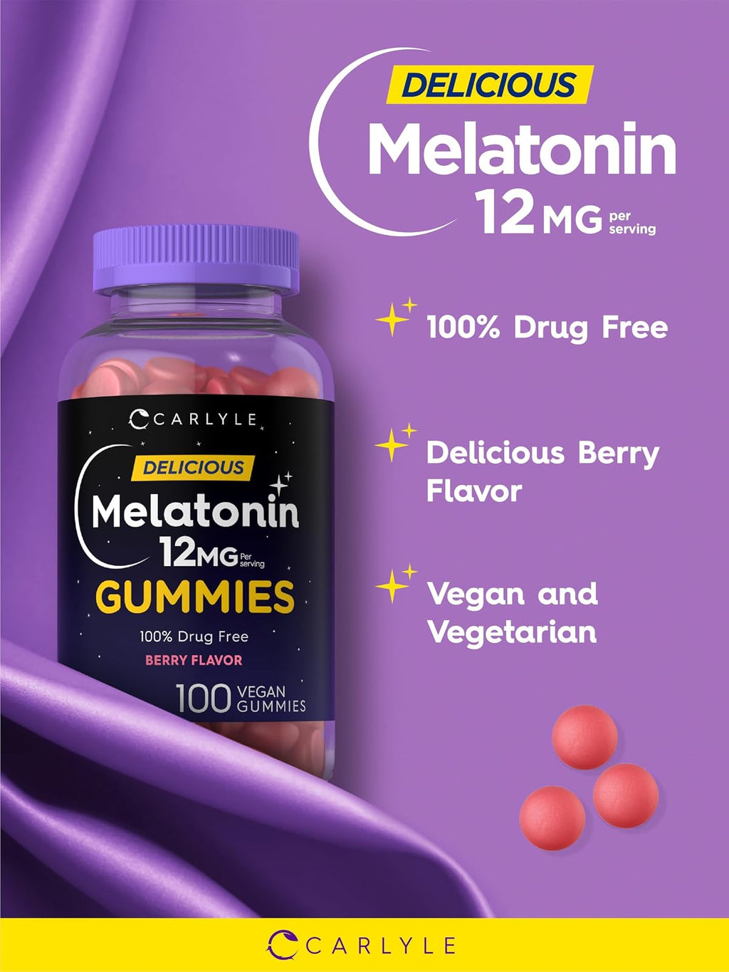 Melatonin gummies to support sleep