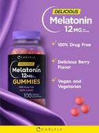 Melatonin gummies to support sleep
