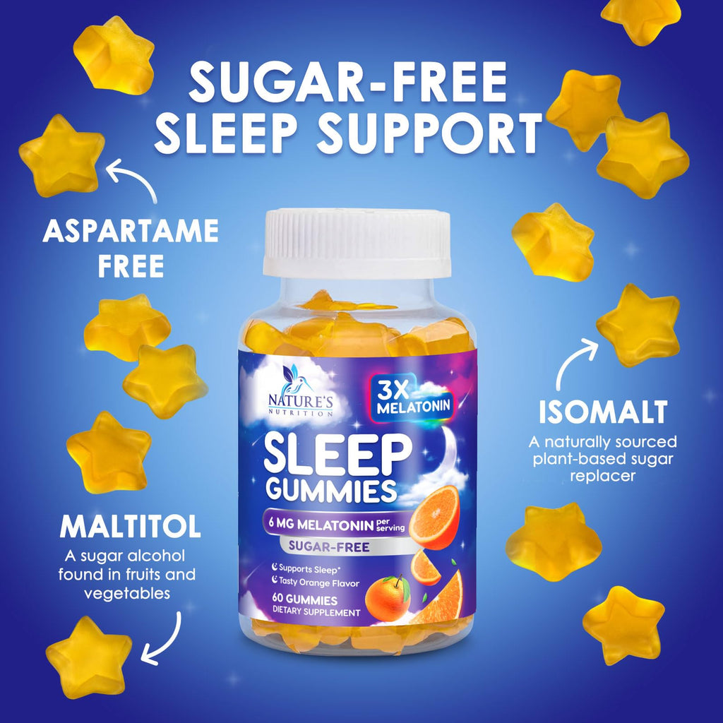 melatonin gummies with 60 servings