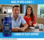 Melatonin IR/XR for restful nights