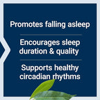 Melatonin IR/XR for sleep support