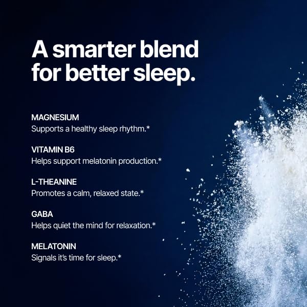Melatonin magnesium blend for sleep support