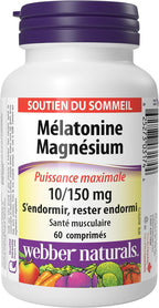 Melatonin magnesium tablets for relaxation