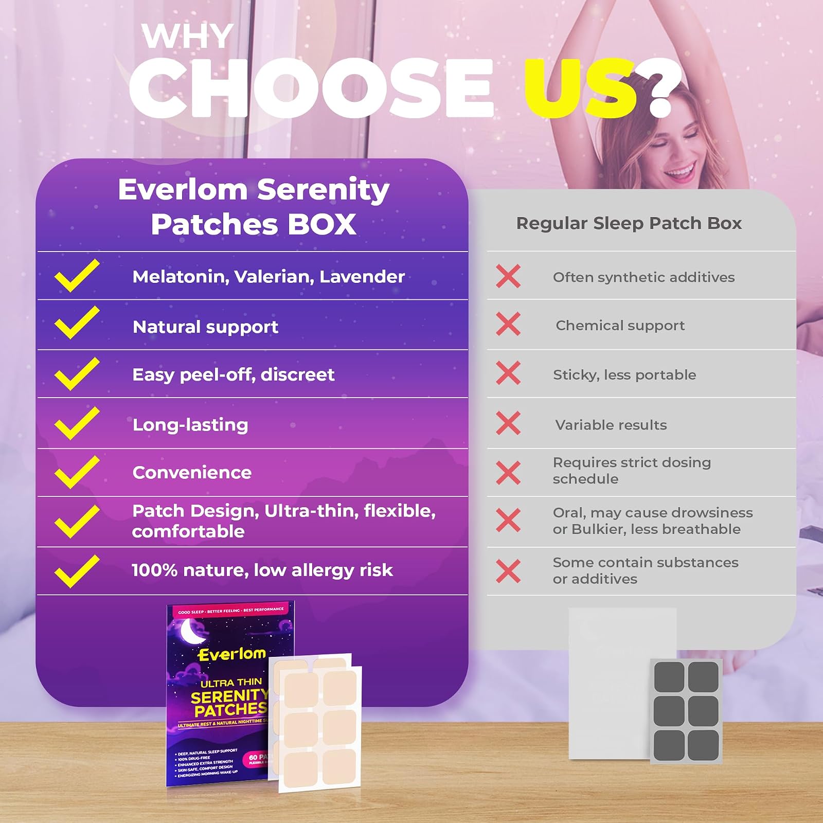 melatonin patches for restful sleep