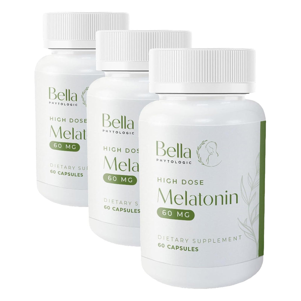 Melatonin Pure 60 mg capsules for sleep