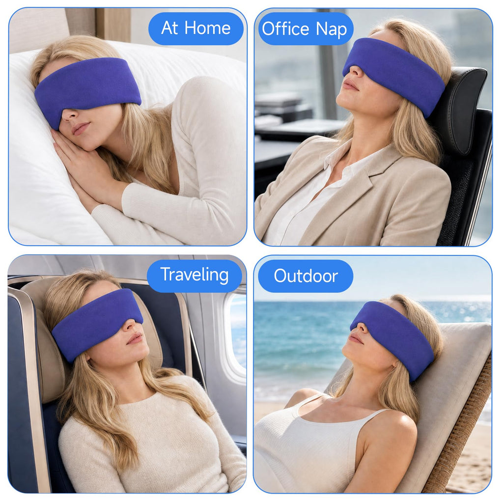 melatonin sleep aid with eye mask