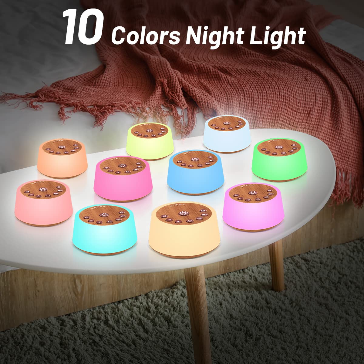 melatonin sleep aid with night light