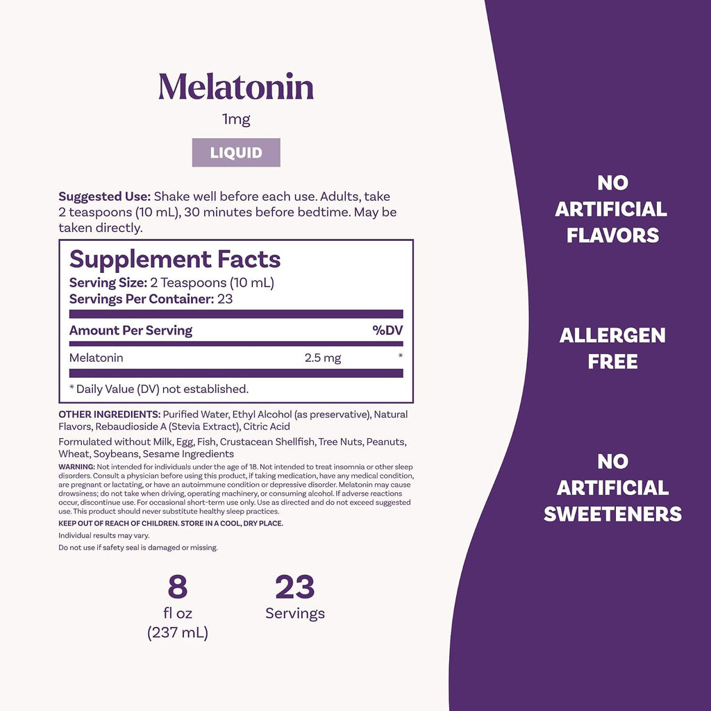 Melatonin sleep solution in berry