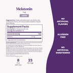 Melatonin sleep solution in berry