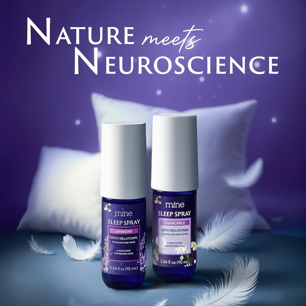 melatonin sleep spray with calming scent