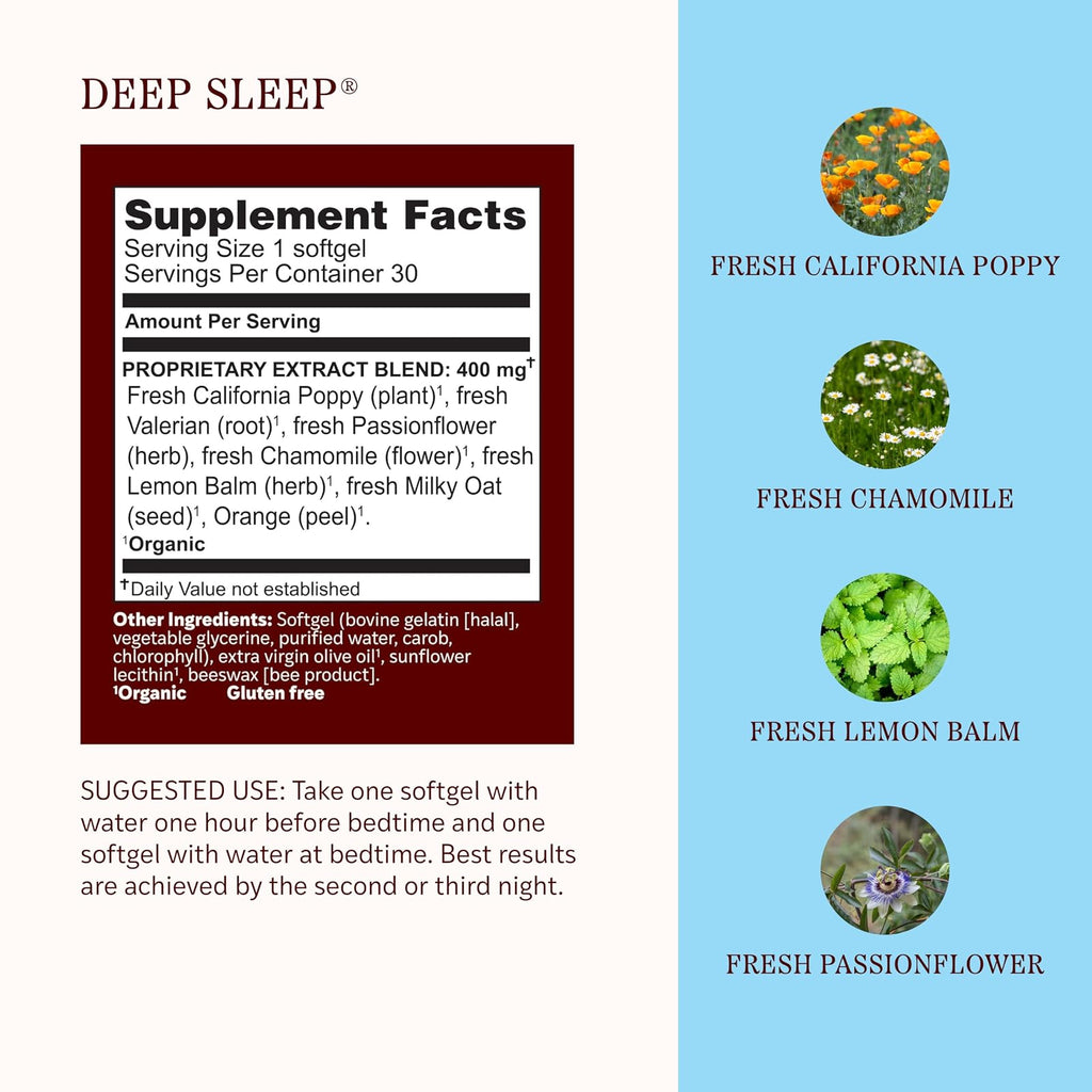 melatonin softgels for better sleep