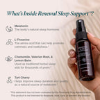 Melatonin spray for better sleep quality