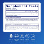 Melatonin-SR capsules for restful nights