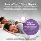 Melatonin supplement for better sleep quality
