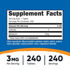 Melatonin supplement for better sleep