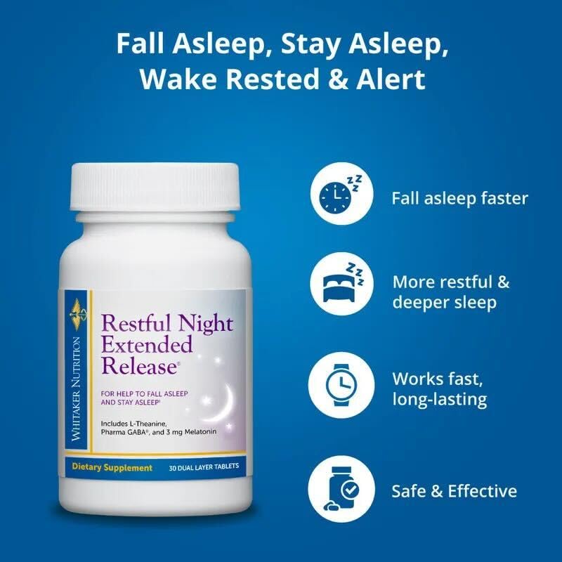 melatonin supplement for nighttime relaxation
