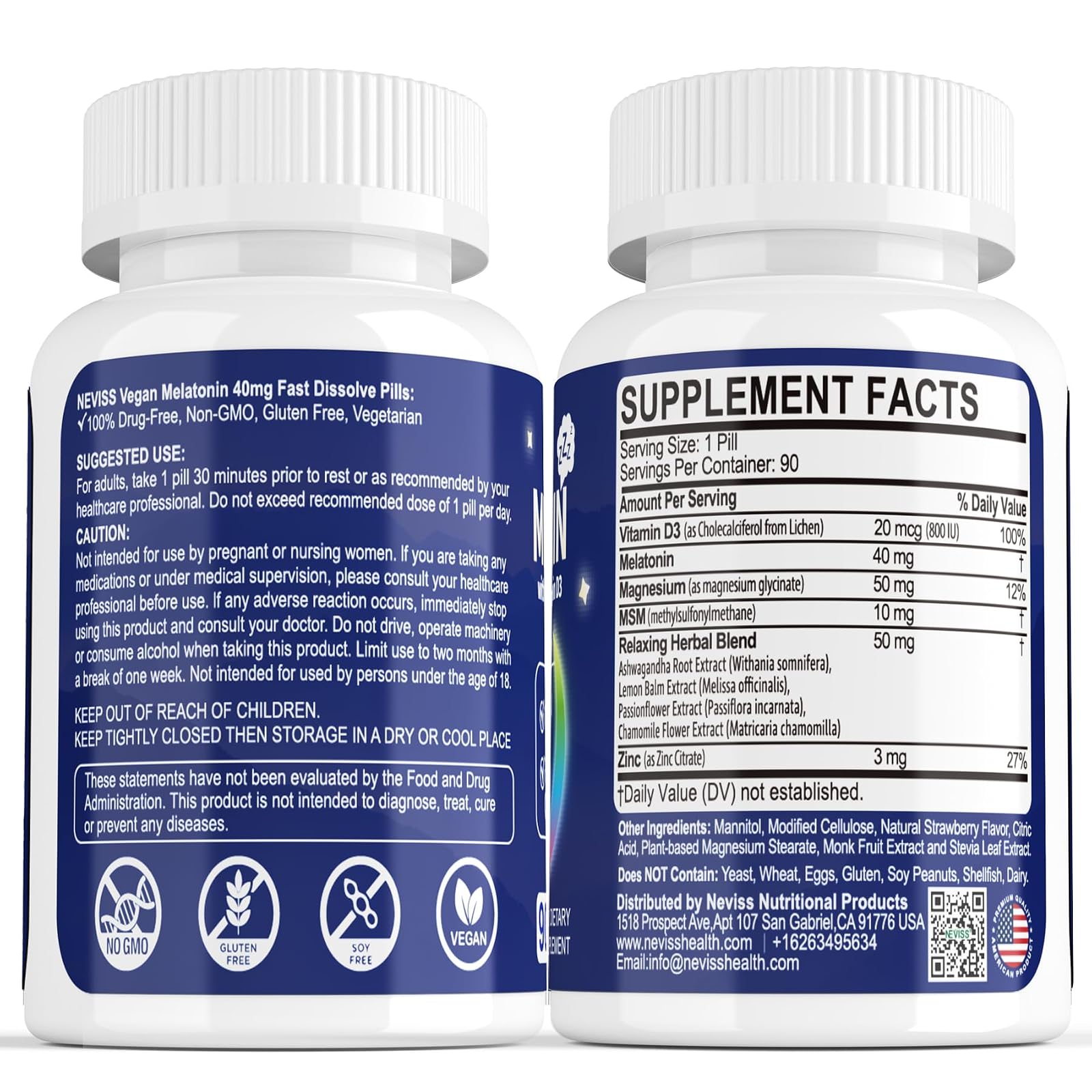 melatonin supplement for restful nights