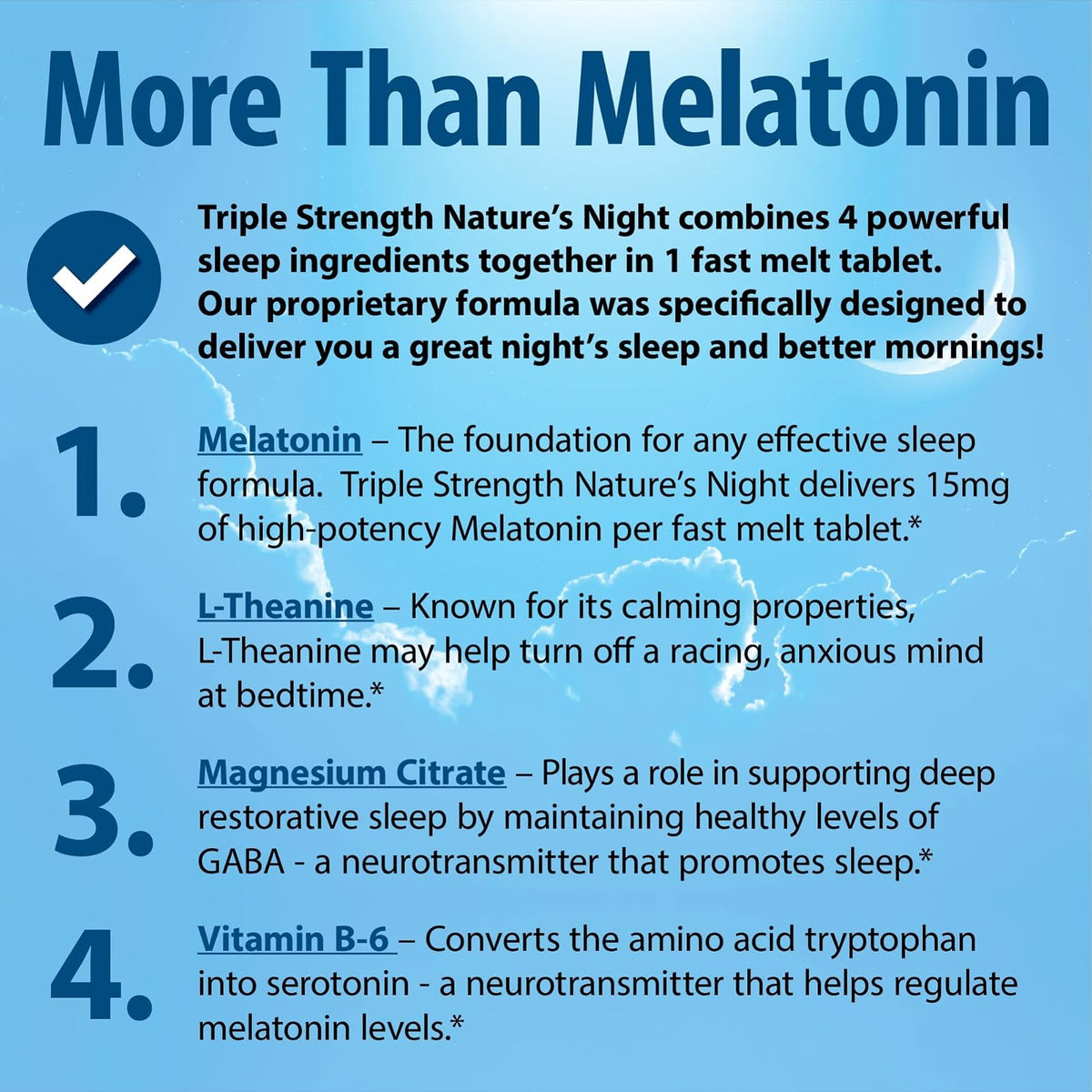 melatonin support for better sleep