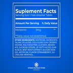 Melatonin tablets for better sleep