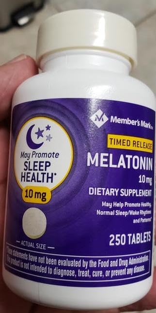 melatonin tablets for improved sleep quality