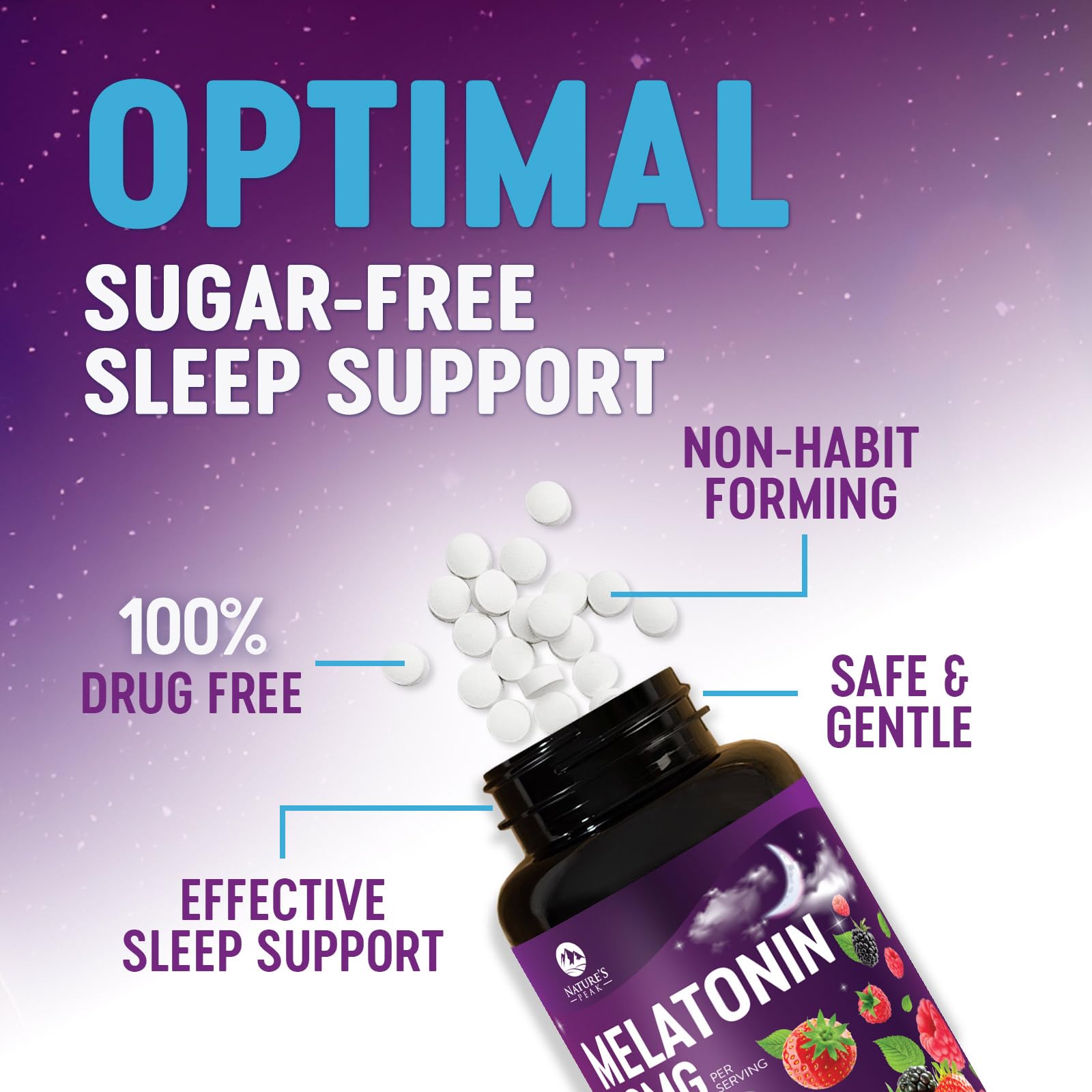 melatonin tablets for improved sleep quality