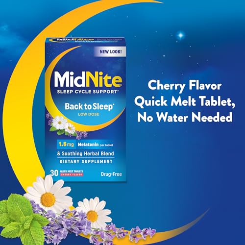 melatonin tablets for improved sleep quality