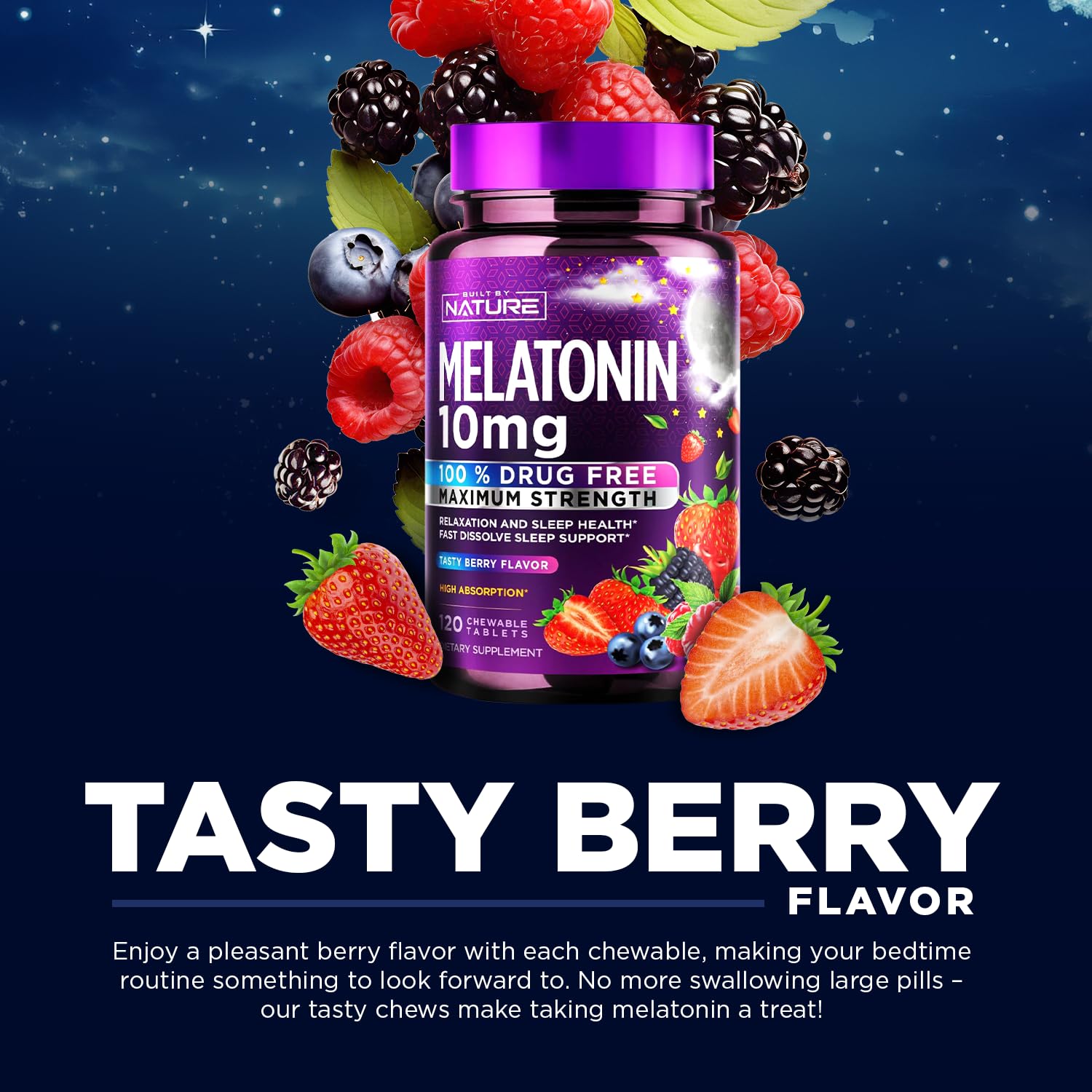 melatonin tablets for improved sleep quality